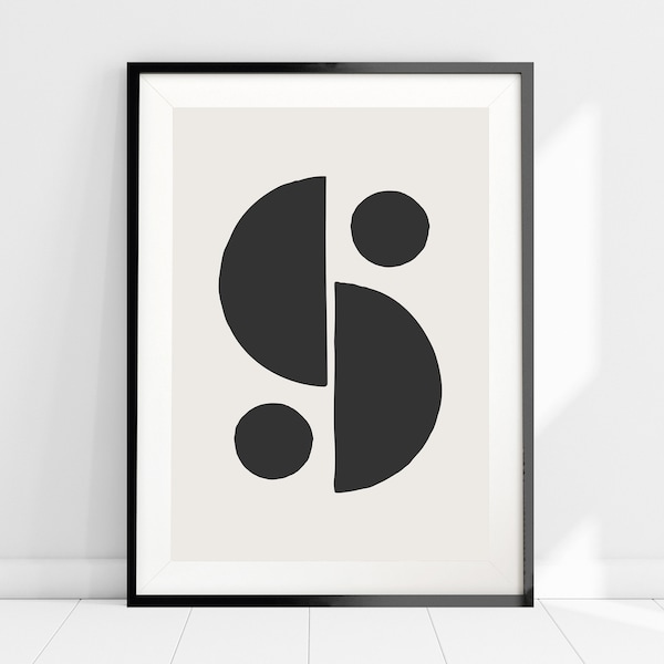 Monochrome Wall Art - Etsy UK