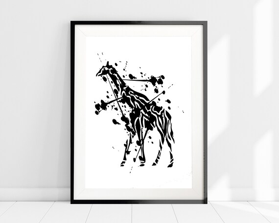 Abstract African Animal Art