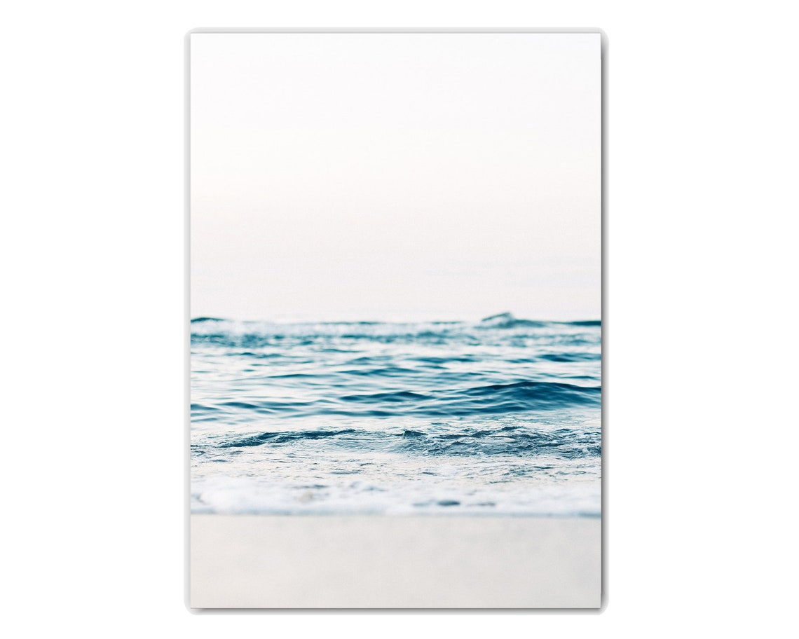 Set of 2 Minimalist Beach Art Prints Ocean Art Print Set - Etsy