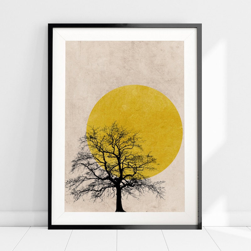 Yellow Art - Etsy