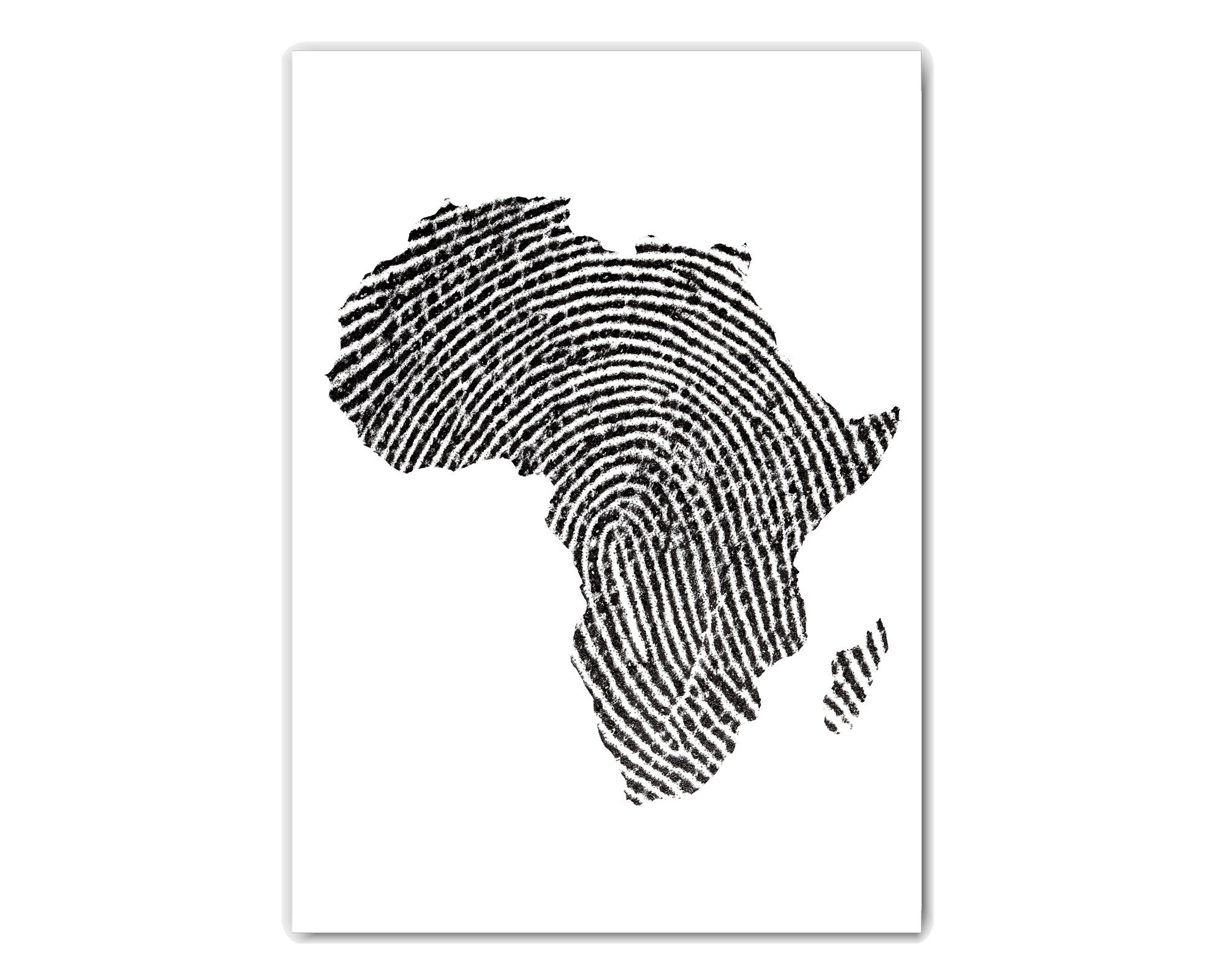 Fingerprint Africa Tattoos
