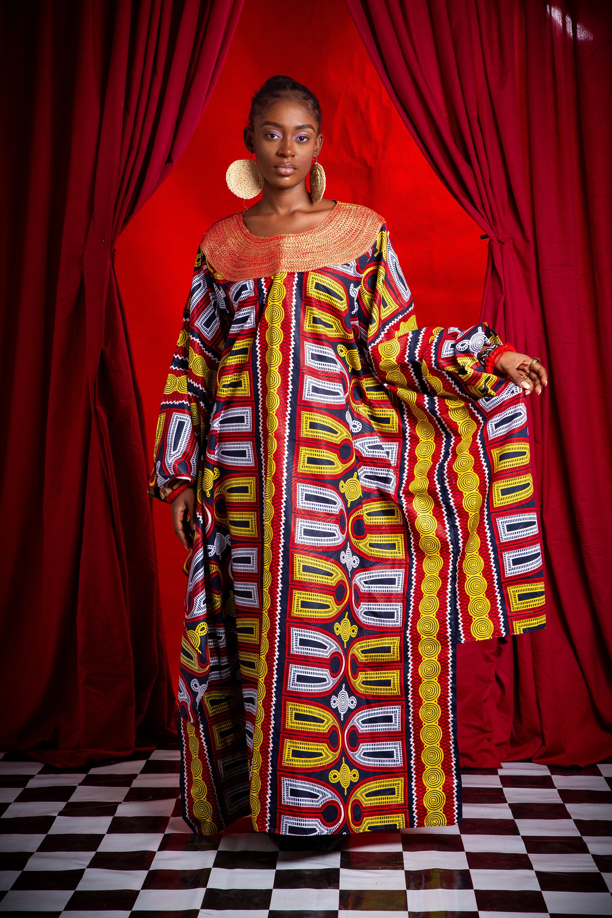 Nden Bobo Decorated Boubou Dress TEGUE - Etsy