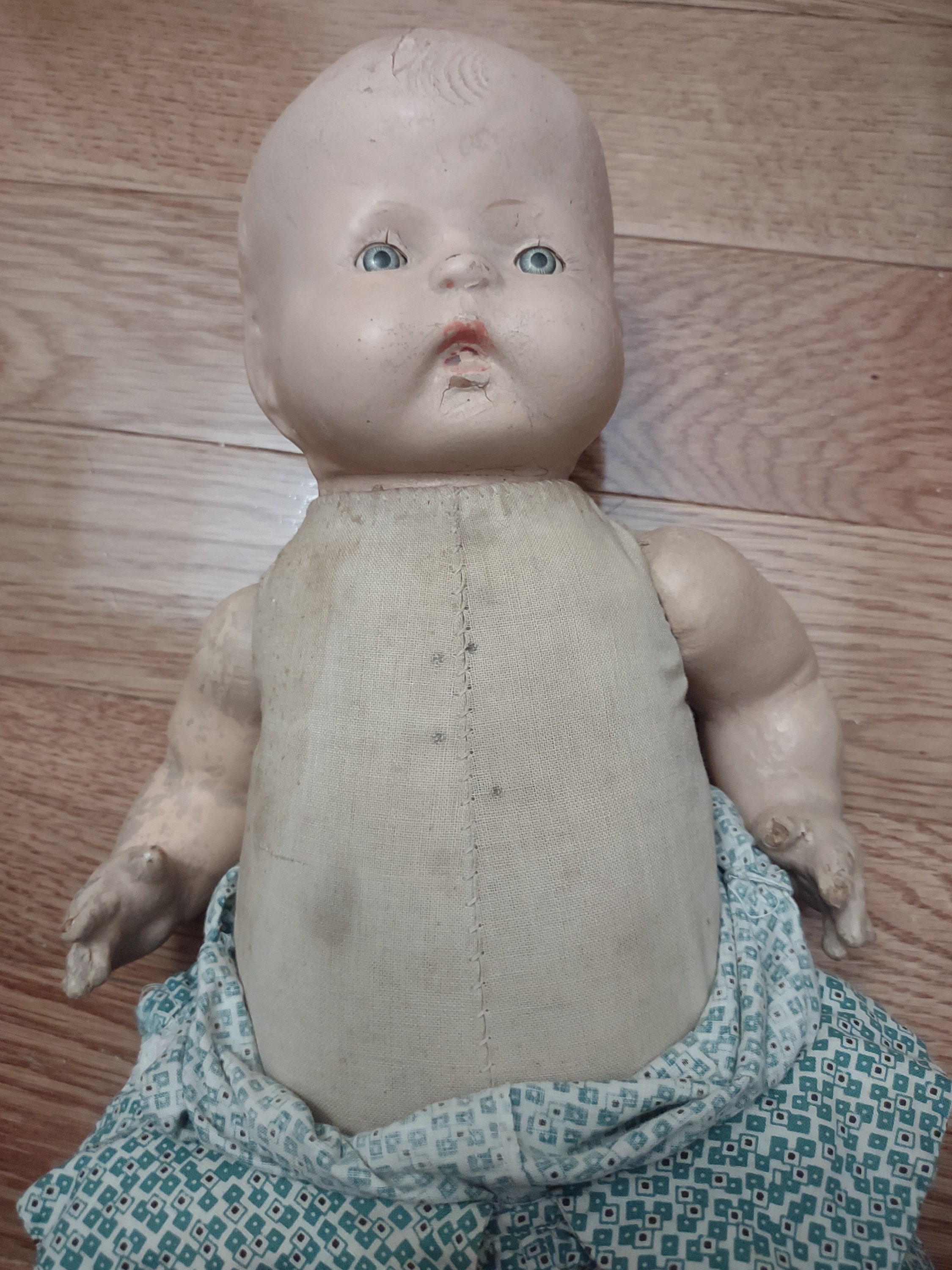 Antique Composition Doll - Etsy