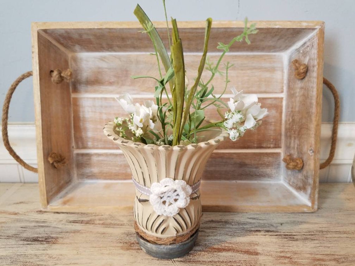 Repurposed Light Fixture Vase - Etsy
