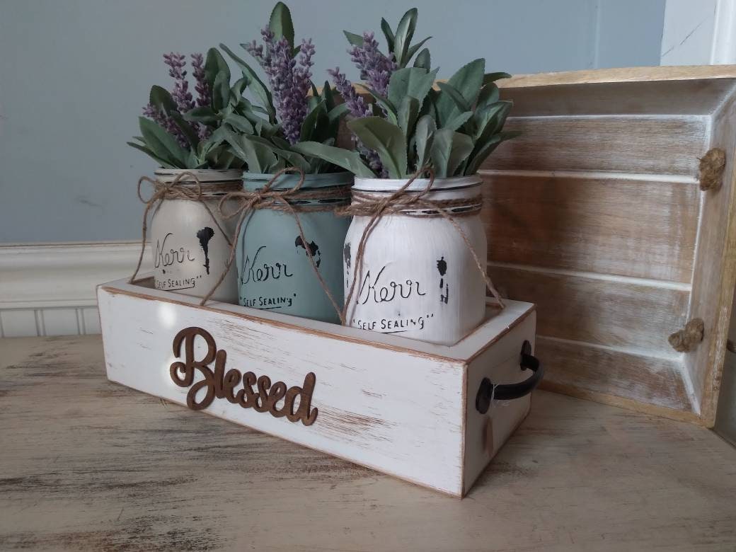 3 Jar and Box Set - Etsy