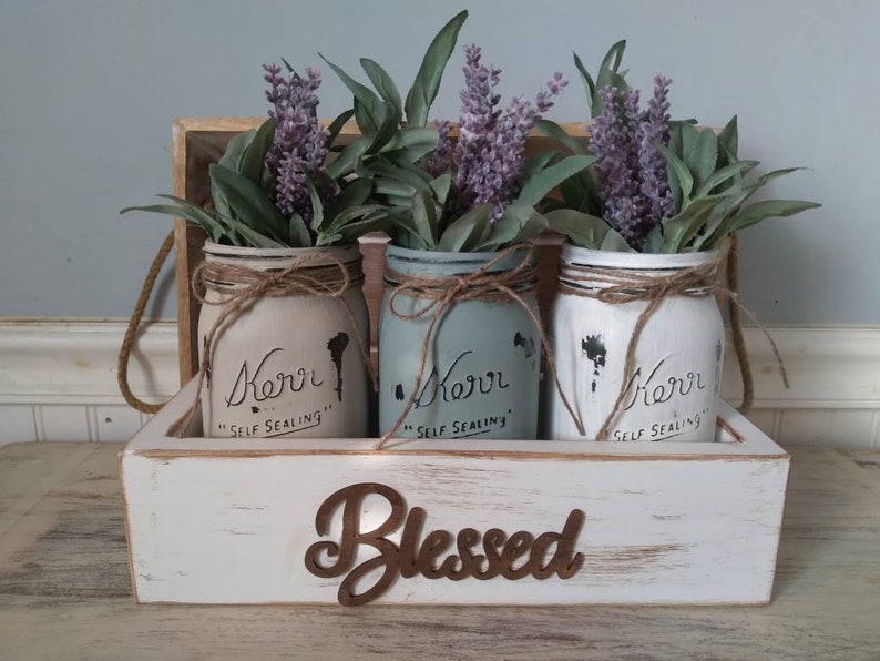 3 Jar and Box Set - Etsy