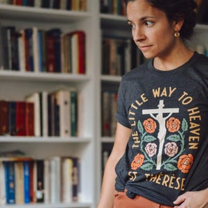 St. Thérèse Little Way Catholic T-shirt - Etsy