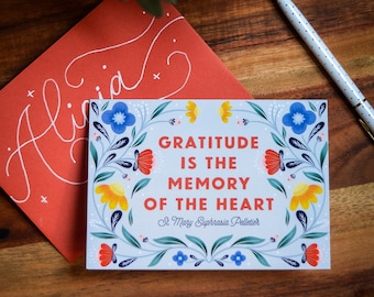 Catholic Thank You Card Saint Card - Etsy