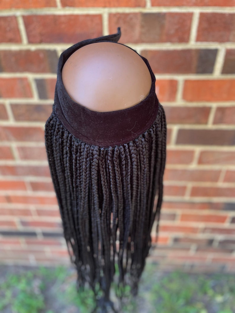 Box Braid Band Hat Braids Cap Wig - Etsy