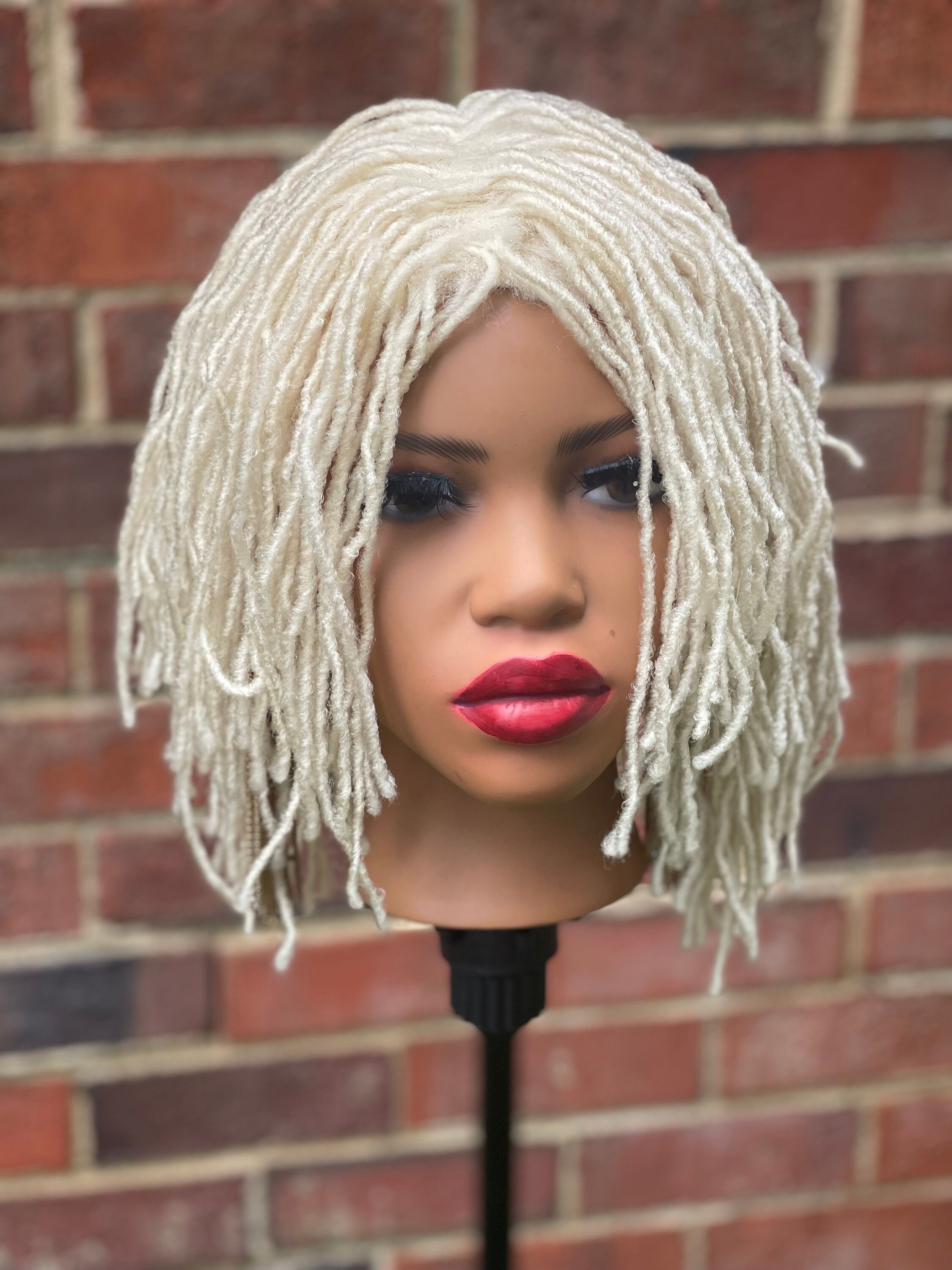 10" Ombré Micro Sister Faux Loc Dread Loc Natural Afro Twist Synthetic ...