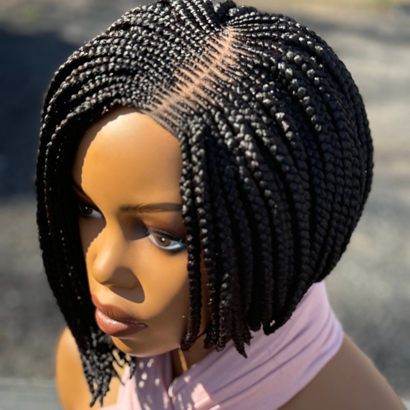 Cornrow Wig Short - Etsy