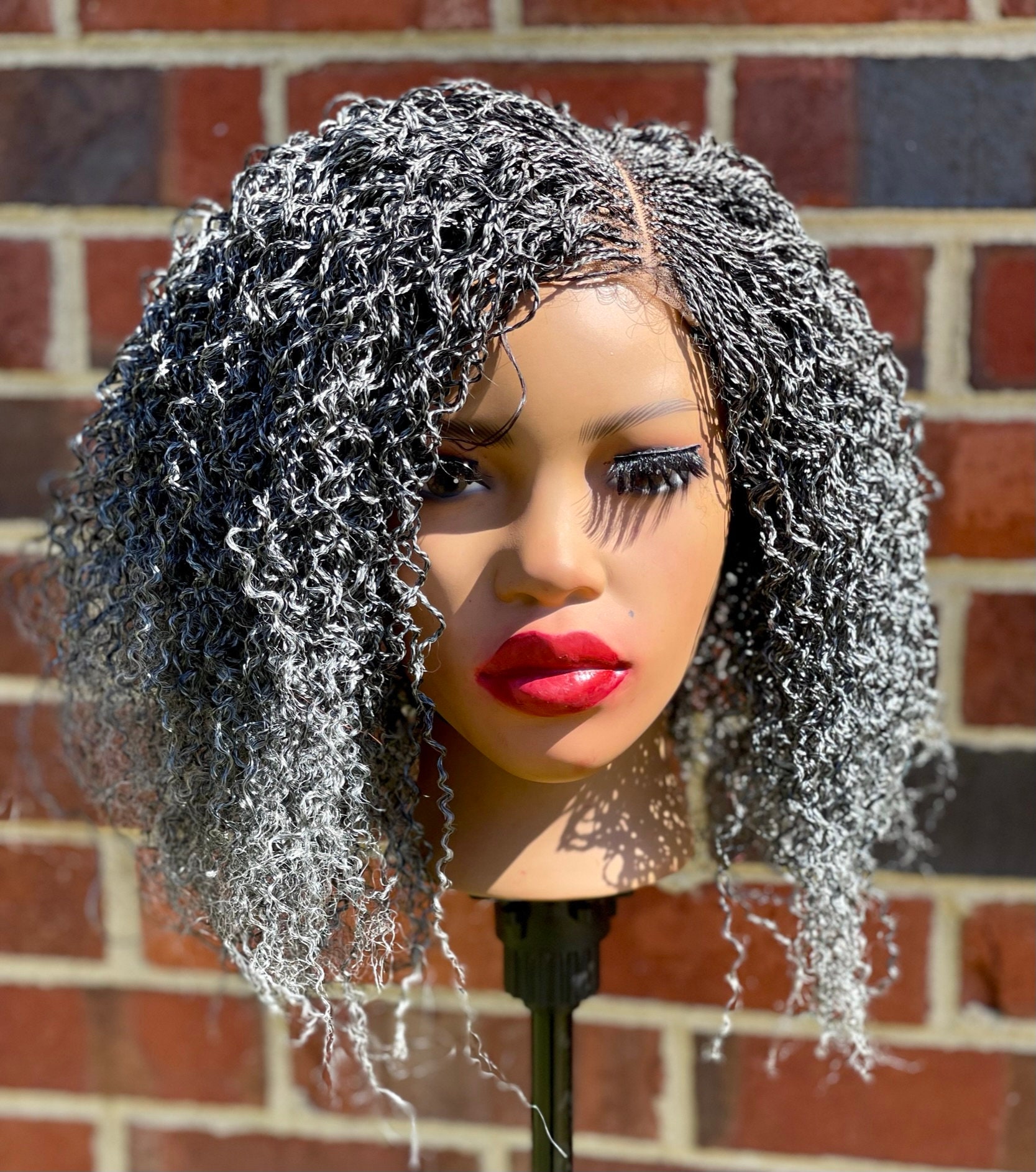 Micro Twist Faux Loc Goddess Dreadlock Sisterlocks Wig - Etsy