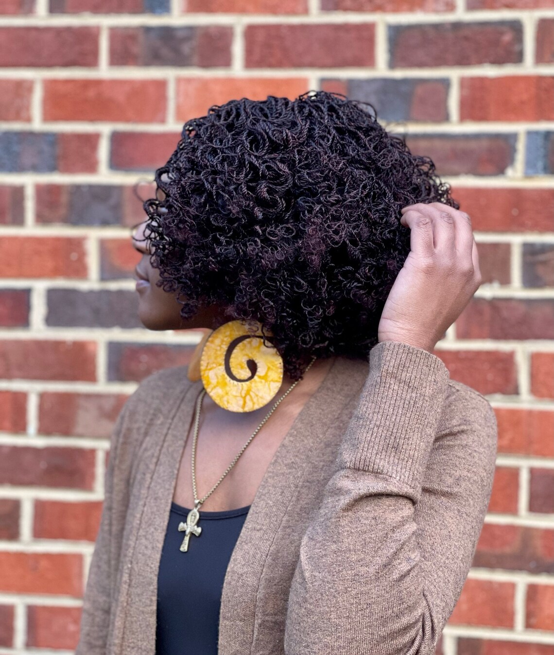 Micro Loc Twist Sisterlock Lace Front Braid Wig - Etsy