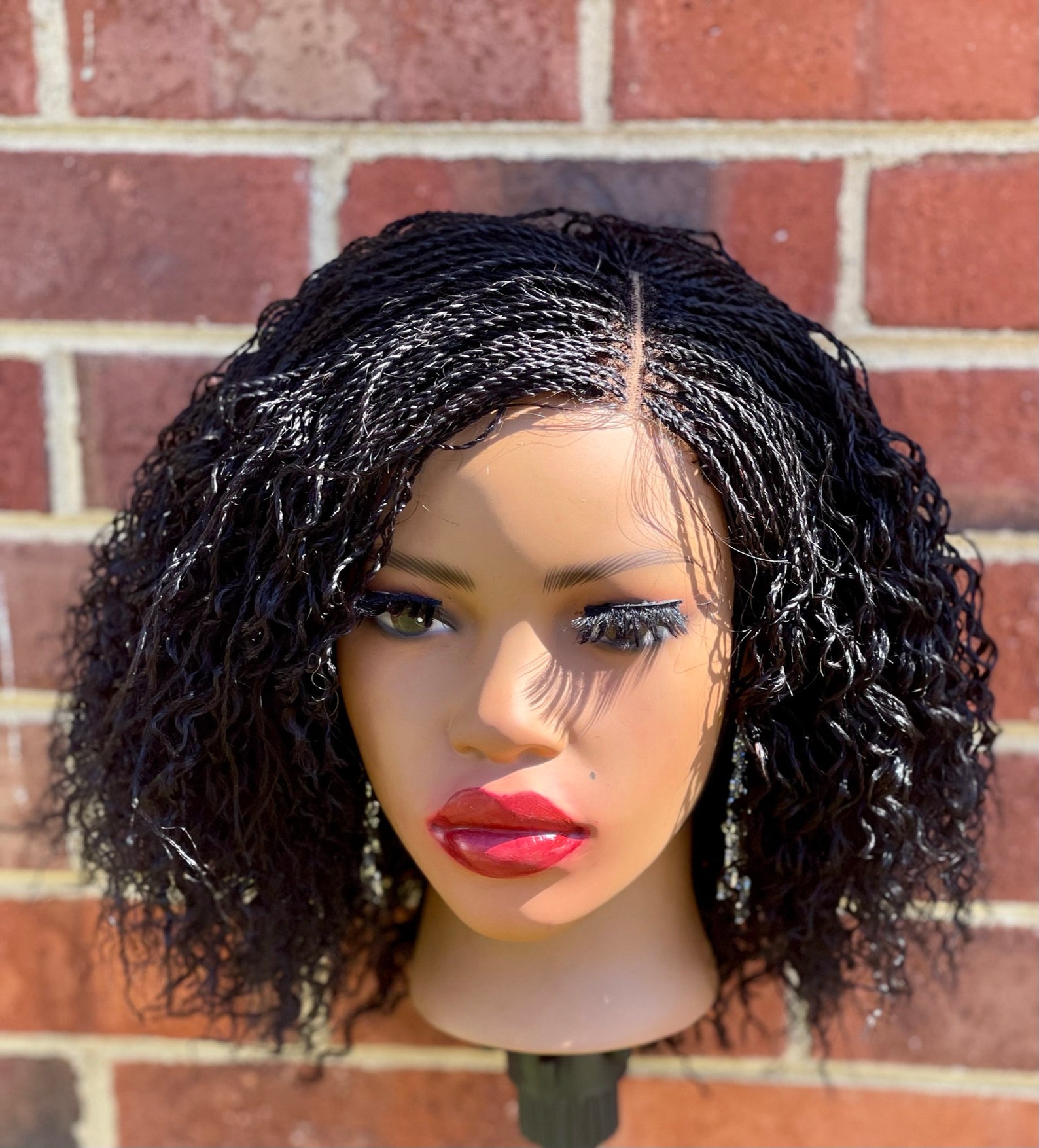 Micro Twist Faux Loc Goddess Dreadlock Sisterlocks Wig - Etsy