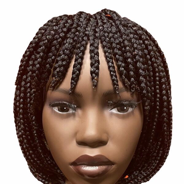Short Braided Wig - Etsy