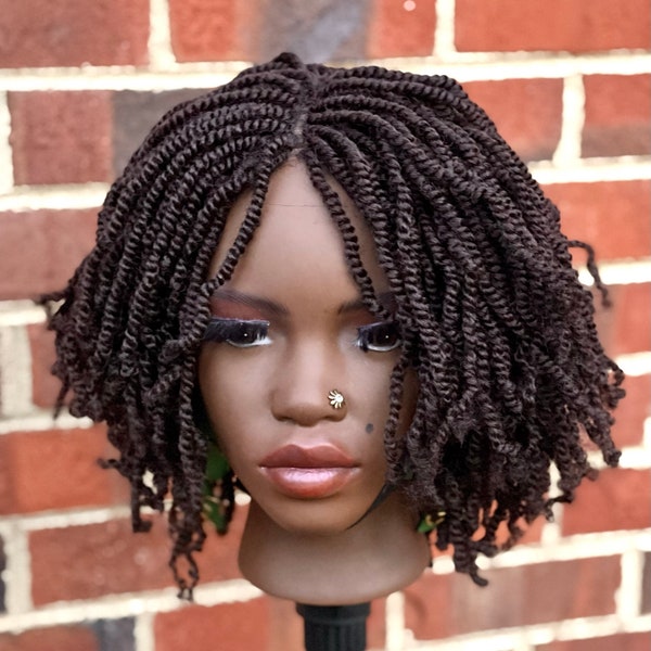 Short Twist Wig - Etsy