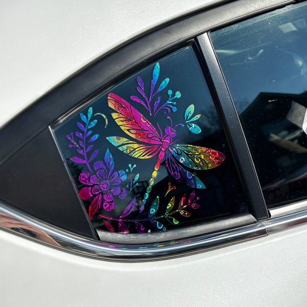 Floral Car Decals - Etsy