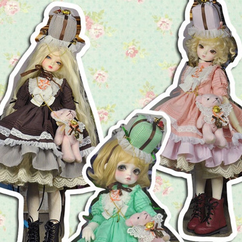 Codenoir Cross Dress BJD Clothes Msd / Slimi Msd / Mdd / - Etsy