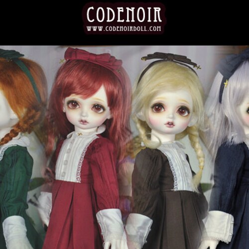 Codenoir Cross Dress BJD Clothes Msd / Slimi Msd / Mdd / - Etsy
