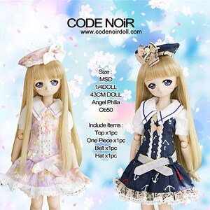 Codenoir - Summer Days BJD Clothes for Msd / Mdd / Angel Philia / 1/4 ...