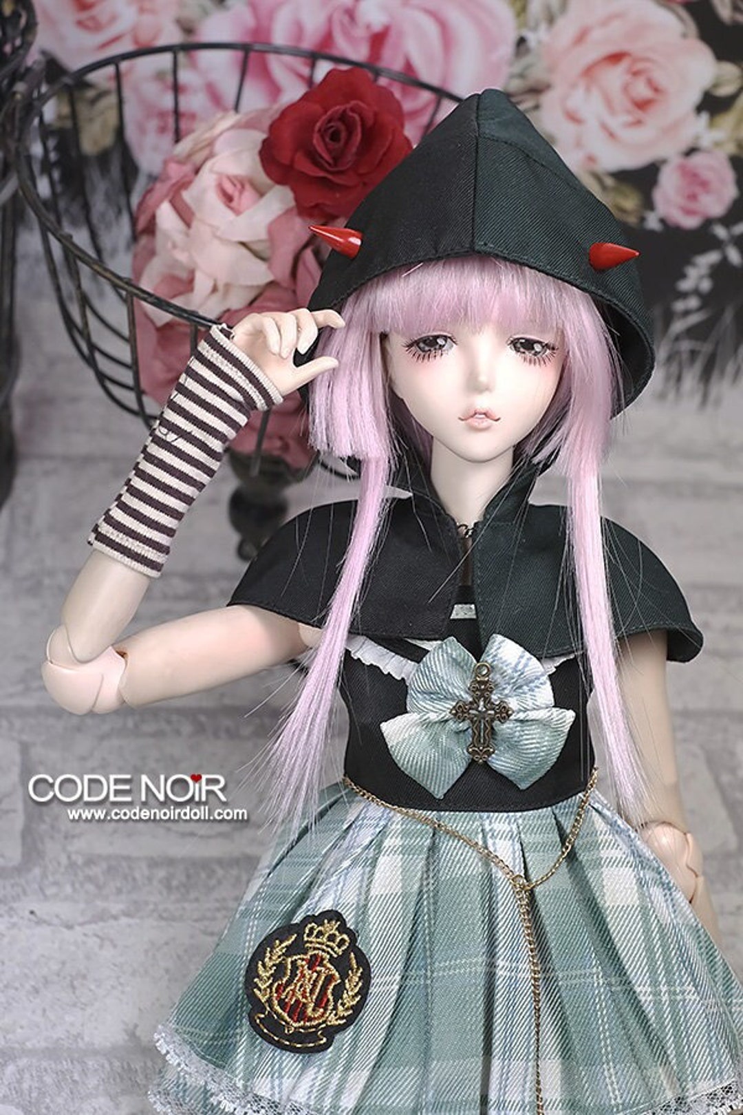 Codenoir - Little Devil BJD Clothes for Msd / Mdd / Angel Philia / 1/4 ...