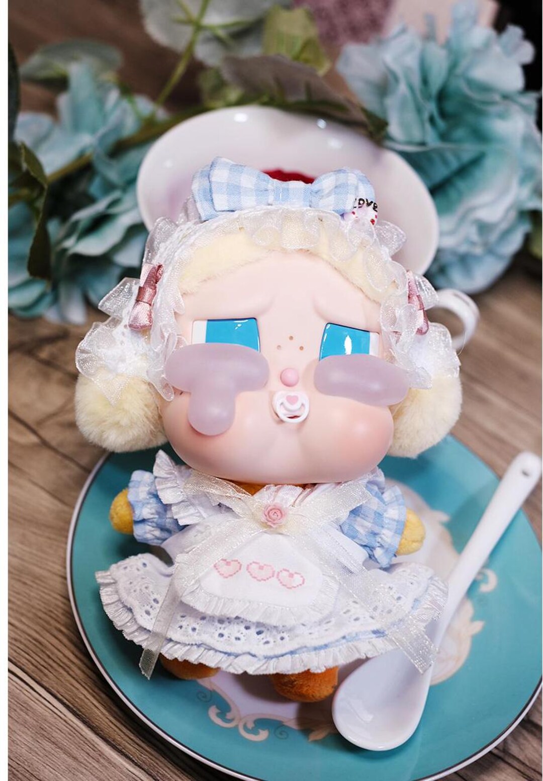 Alice Set - Doll Clothes for Popmart Crybaby Plush / Skullpanda Plush ...