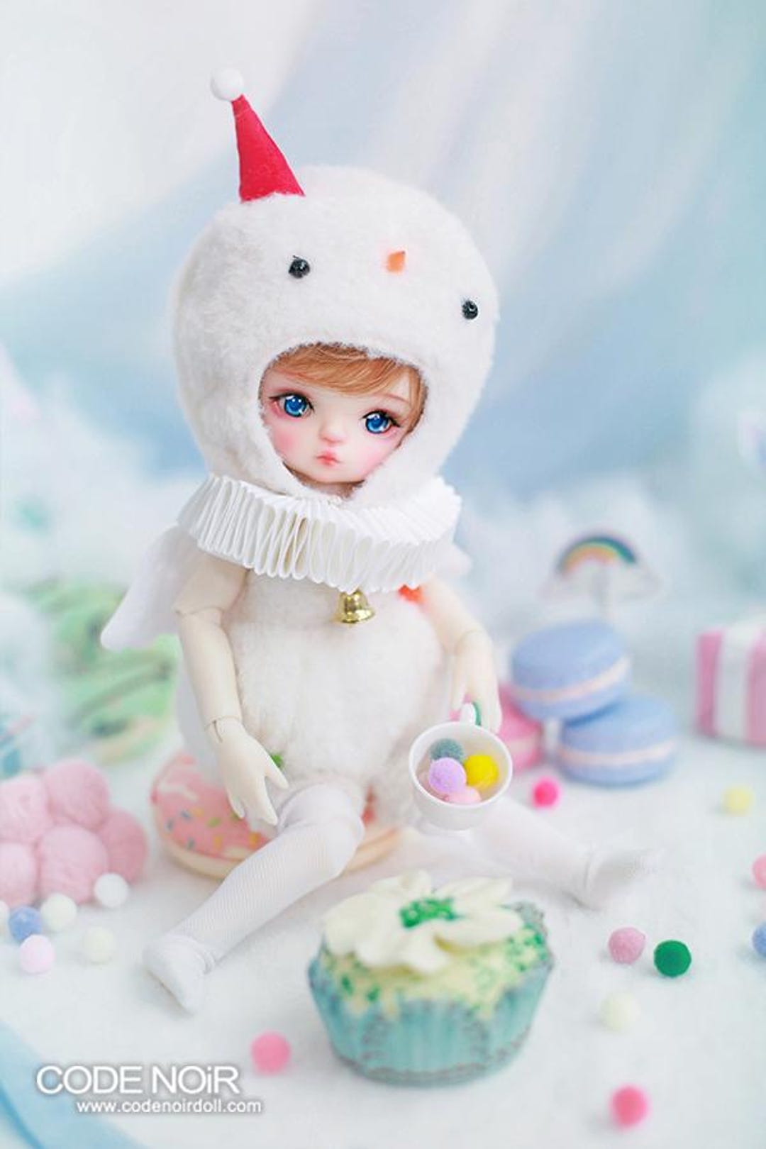 Codenoir - Christmas Chibi BJD Clothes for Yosd / 1/6 26 Cm BJD Doll - Etsy