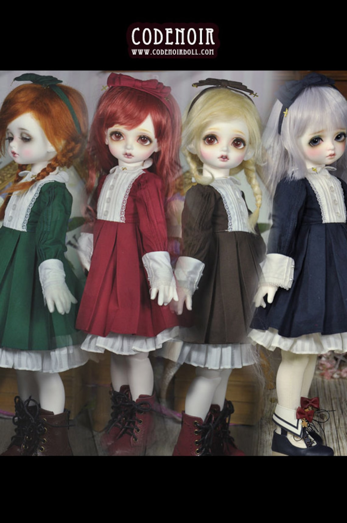 CODENOiR Cross Dress BJD clothes msd / Slimi msd / mdd / | Etsy