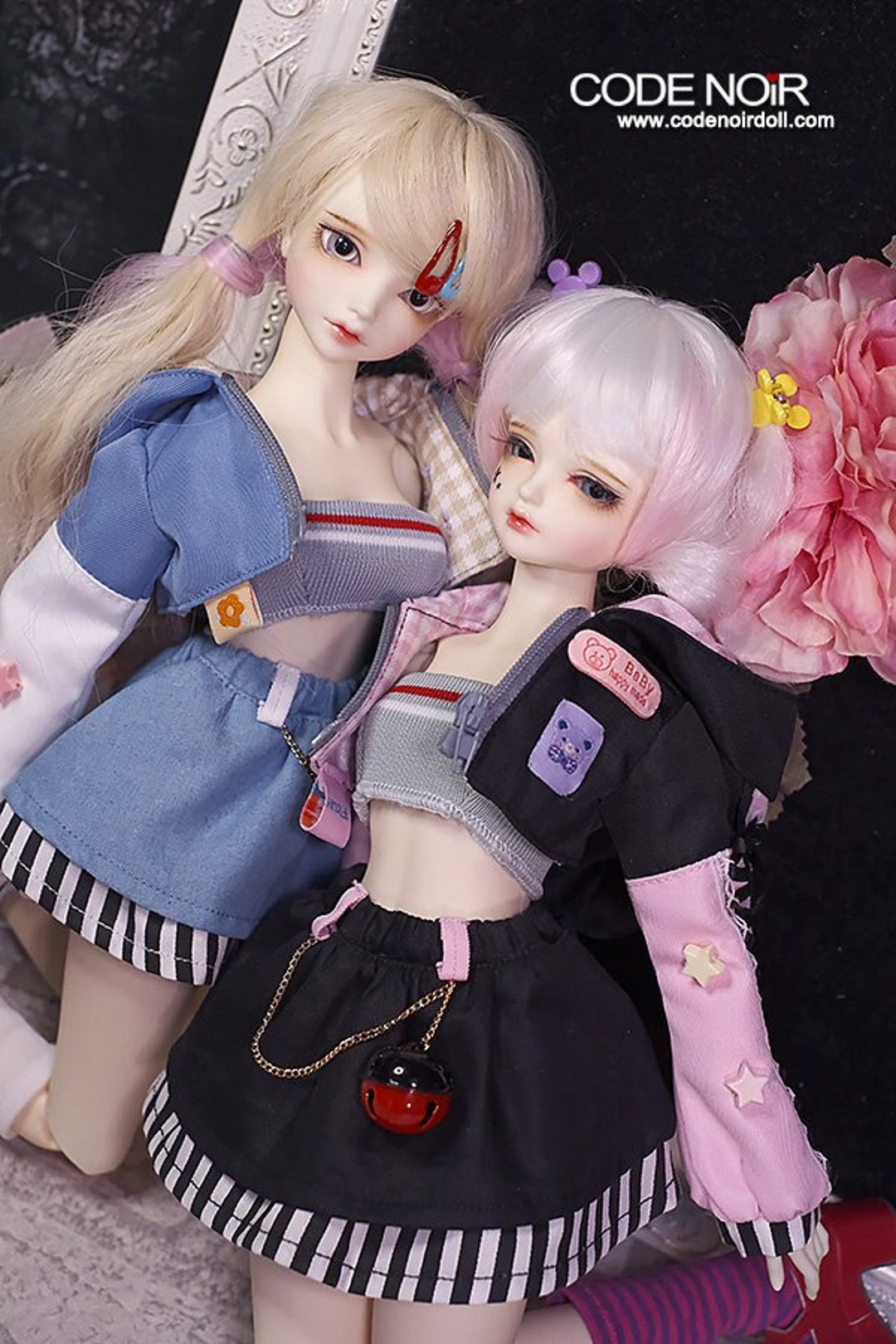Codenoir - Spicy Kitty BJD Clothes for Msd / Mdd / Angel Philia / 1/4 BJD/ Holiday / Ob48 / Ob50 ...