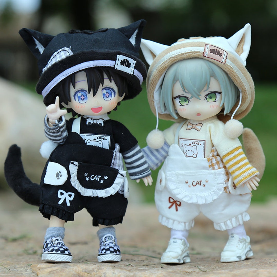 Kitten Set - Doll Clothes for Obitsu 11 / Nendoroid Doll / GSC Doll - Etsy