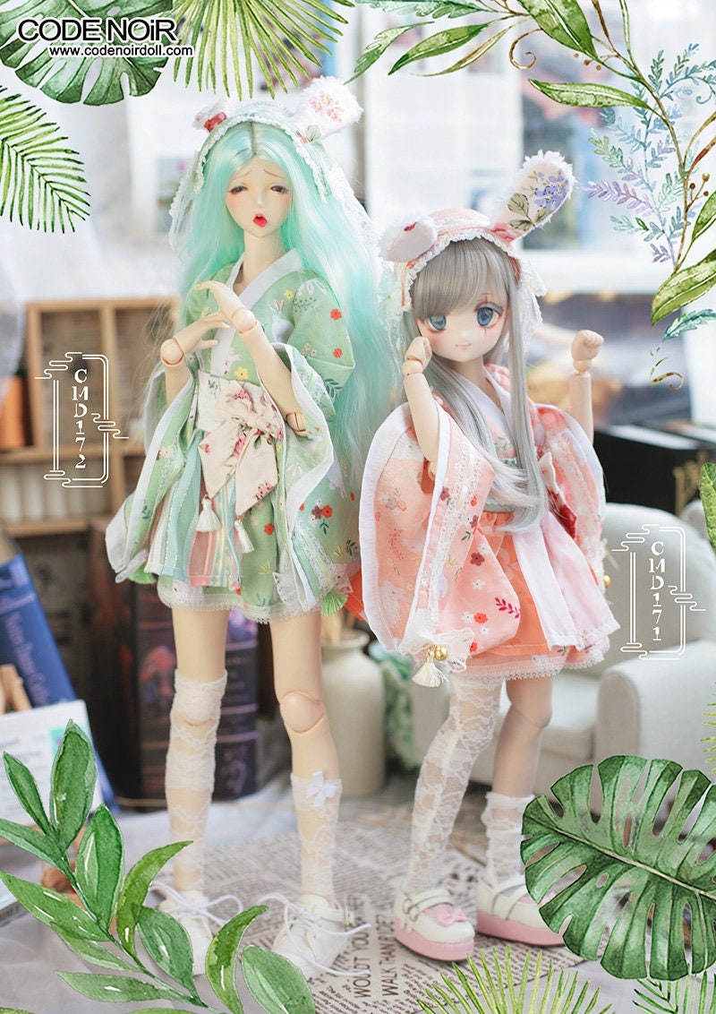 Codenoir Bunny Moon BJD Clothes for Msd / Mdd / Angel Philia - Etsy