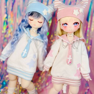 Sailor Cat BJD Clothes for Msd / Mdd / Angel Philia / 1/4 BJD/ Holiday ...