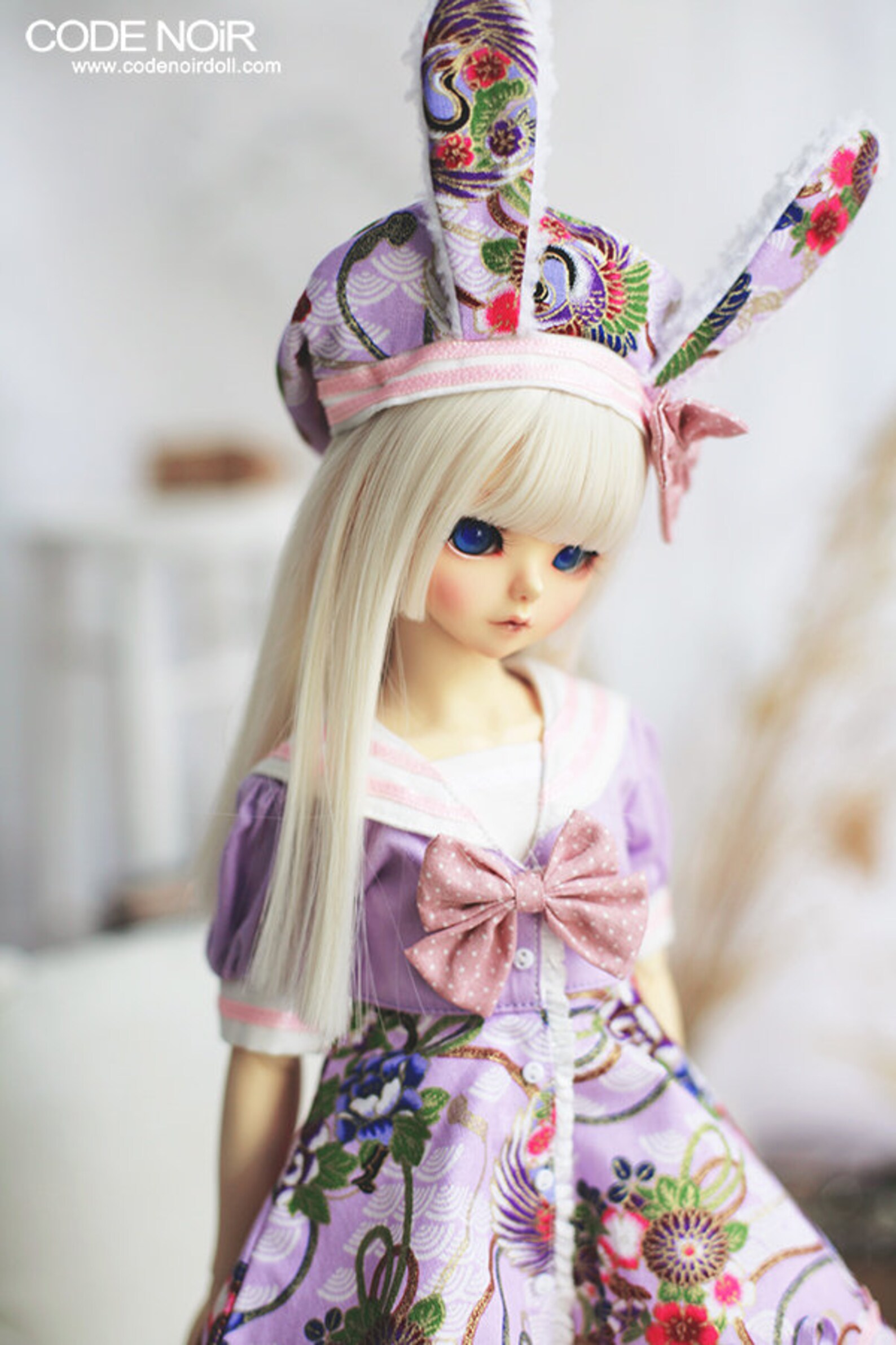 Codenoir Floral Bunny for BJD Clothes MSD 1/4DOLL 43CM - Etsy