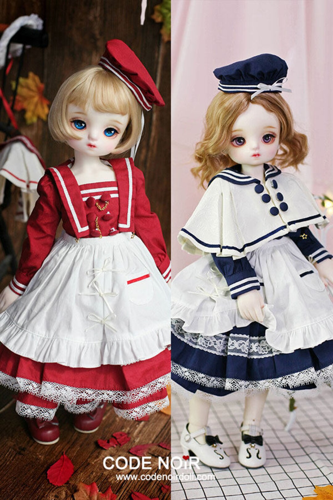 Codenoir Millefeuille BJD Clothes Msd / Slimi Msd / Mdd / - Etsy