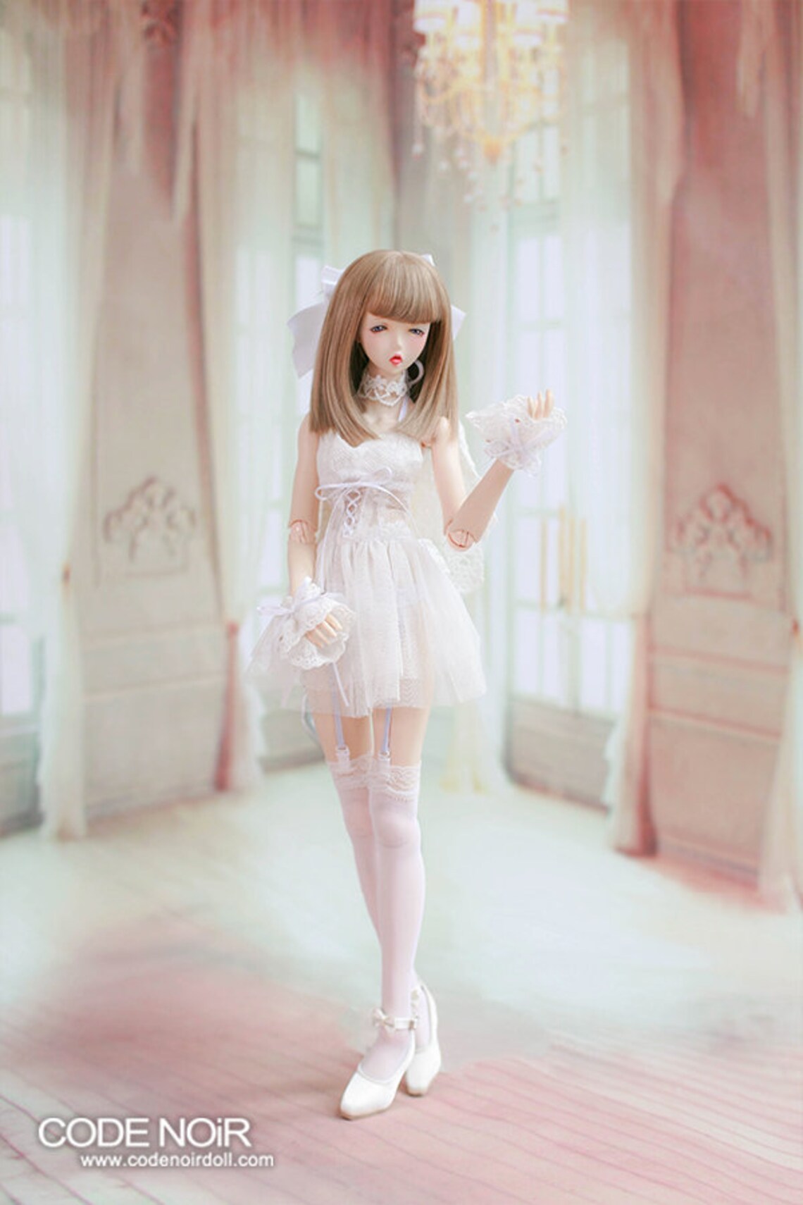 CODENOiR Bridal Babydoll BJD clothes angel philia / MDD | Etsy