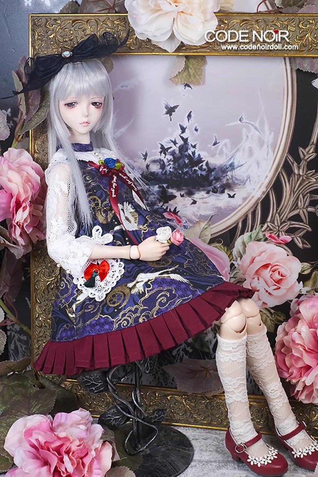 Codenoir - Sheila BJD Clothes for Msd / Mdd / Angel Philia / 1/4 BJD - Etsy