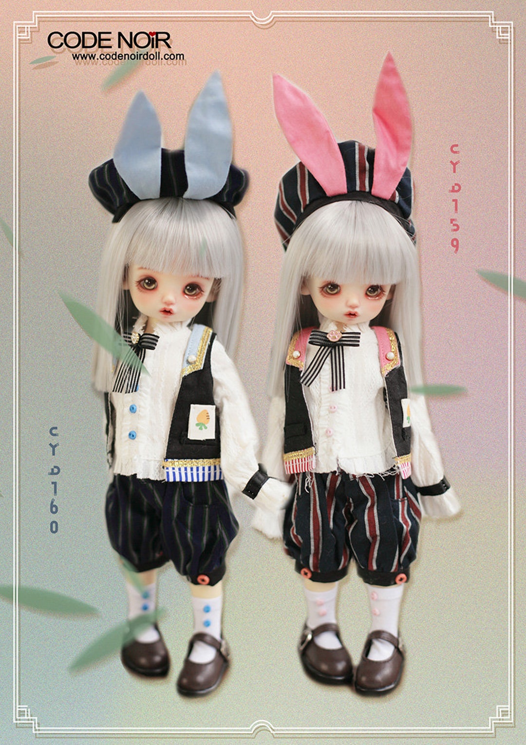 Codenoir - Dandy Bunny BJD Clothes for YOSD/ 1/6 BJD - Etsy