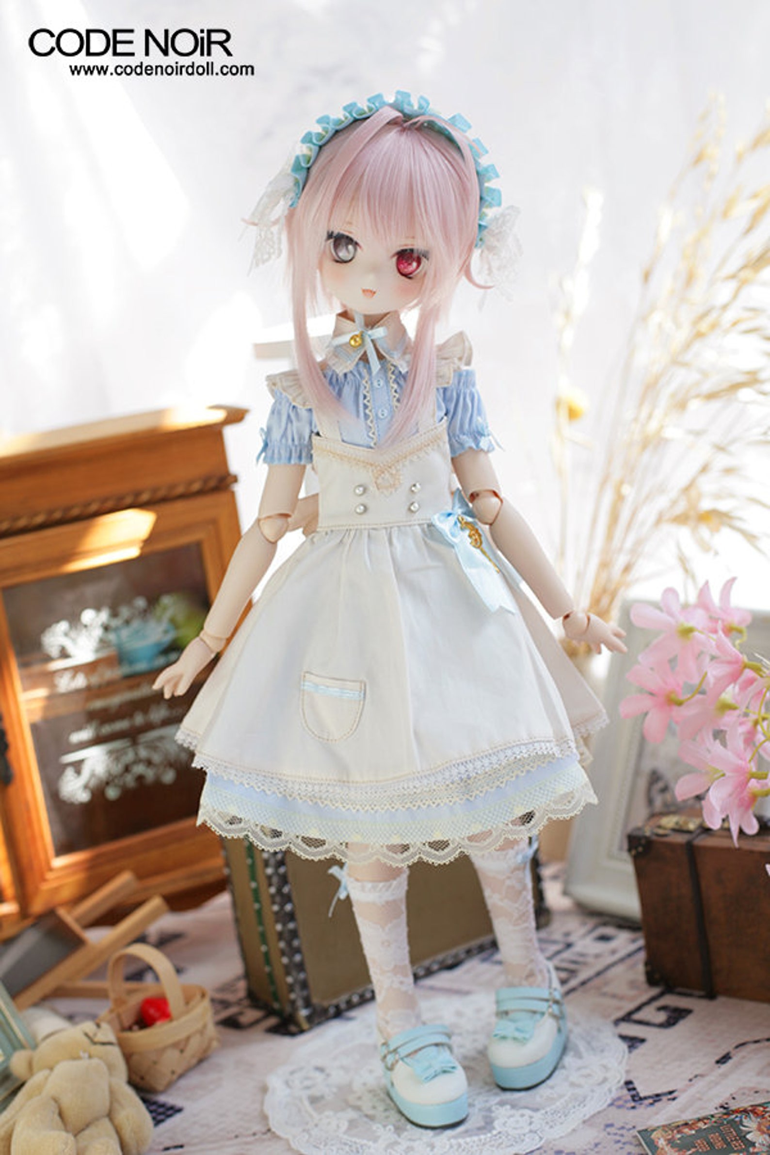 Codenoir Vintage Maid BJD Clothes for Msd / Mdd / Angel - Etsy