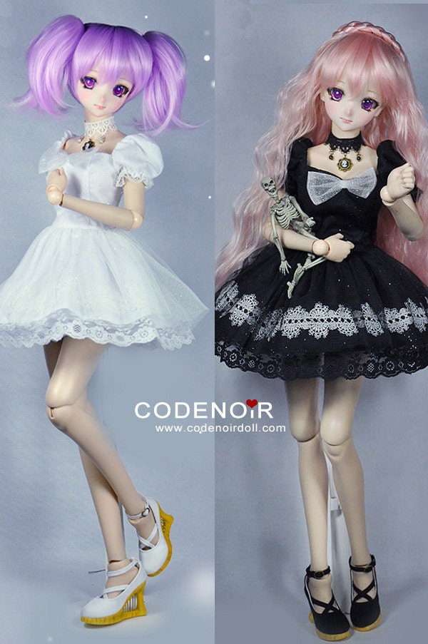 Codenoir BJD Clothes Mrs Death or Mrs Snow for Sd 10 Girl / - Etsy UK
