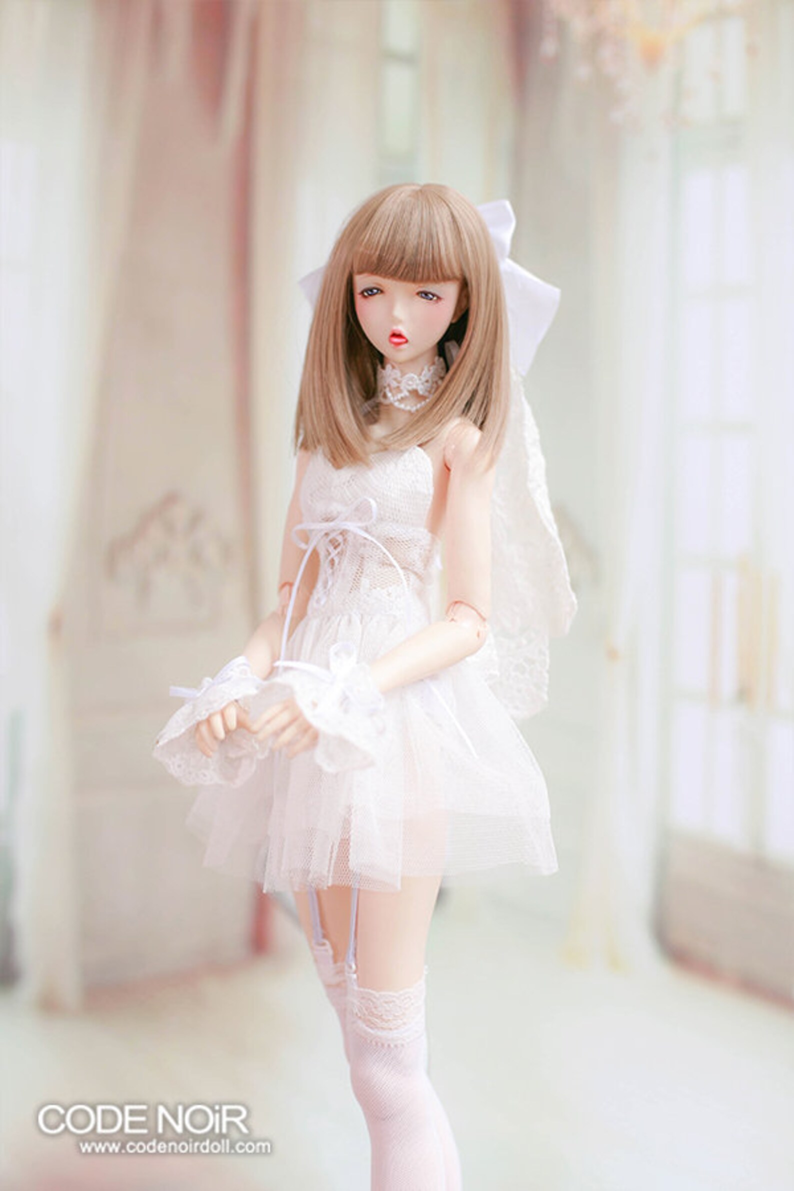 CODENOiR Bridal Babydoll BJD clothes angel philia / MDD | Etsy