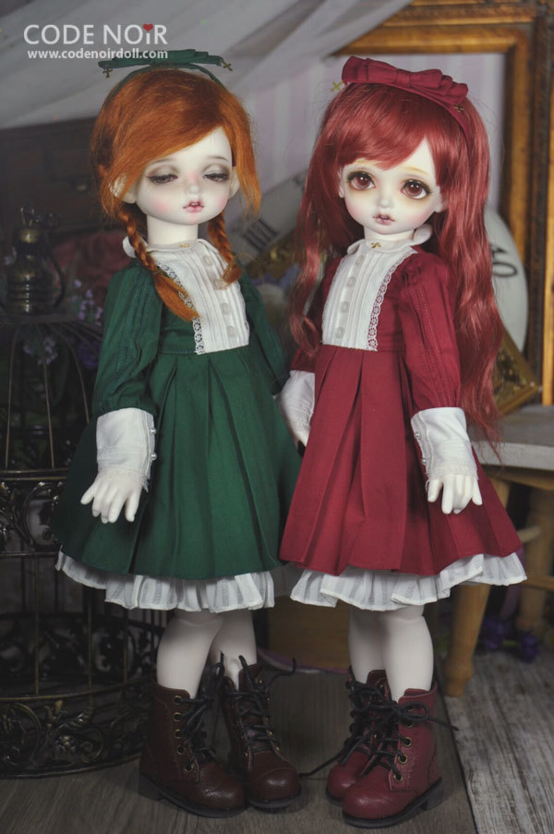 CODENOiR Cross Dress BJD clothes msd / Slimi msd / mdd / | Etsy