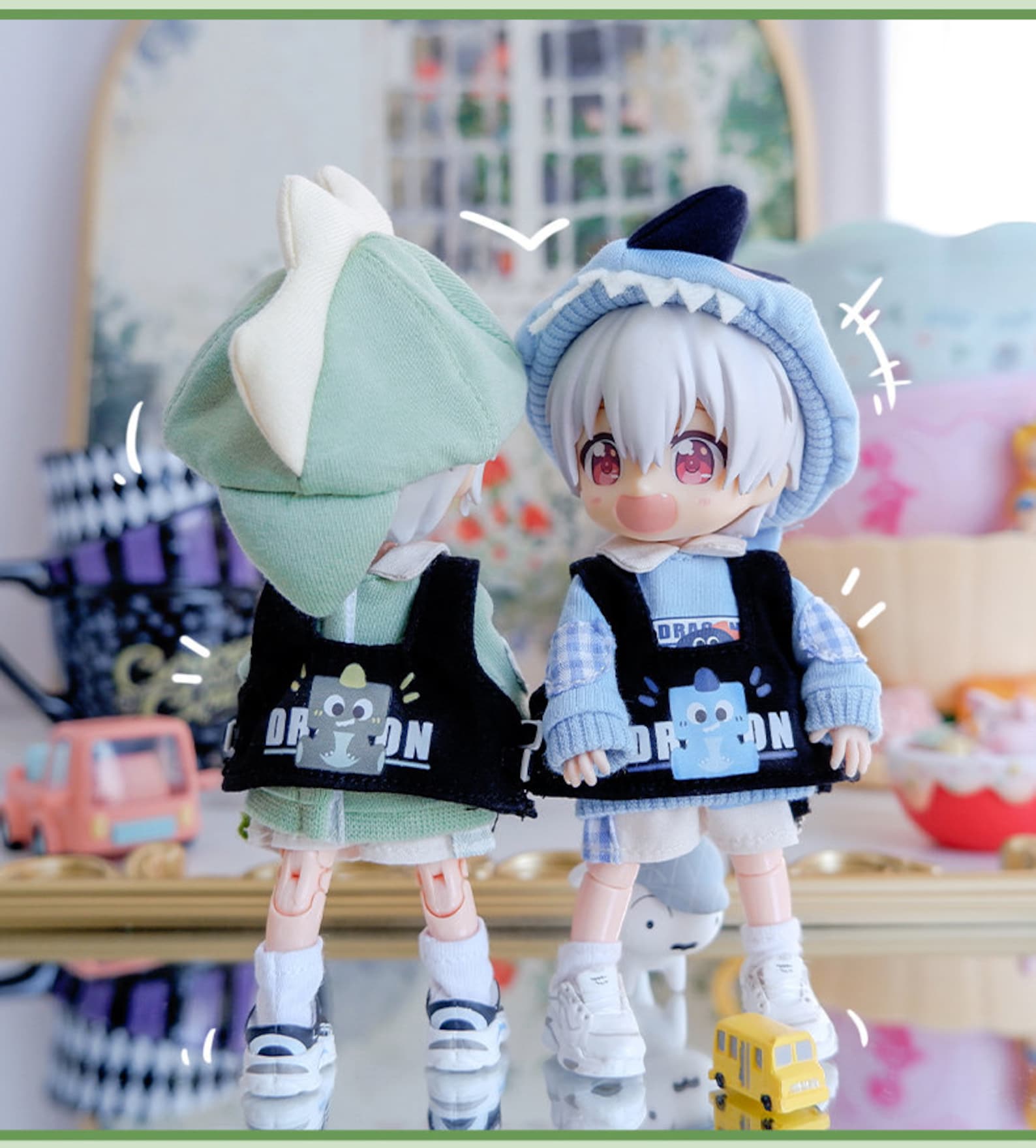 Dino Set Doll Clothes for Obitsu 11 / Nendoroid Doll / GSC - Etsy