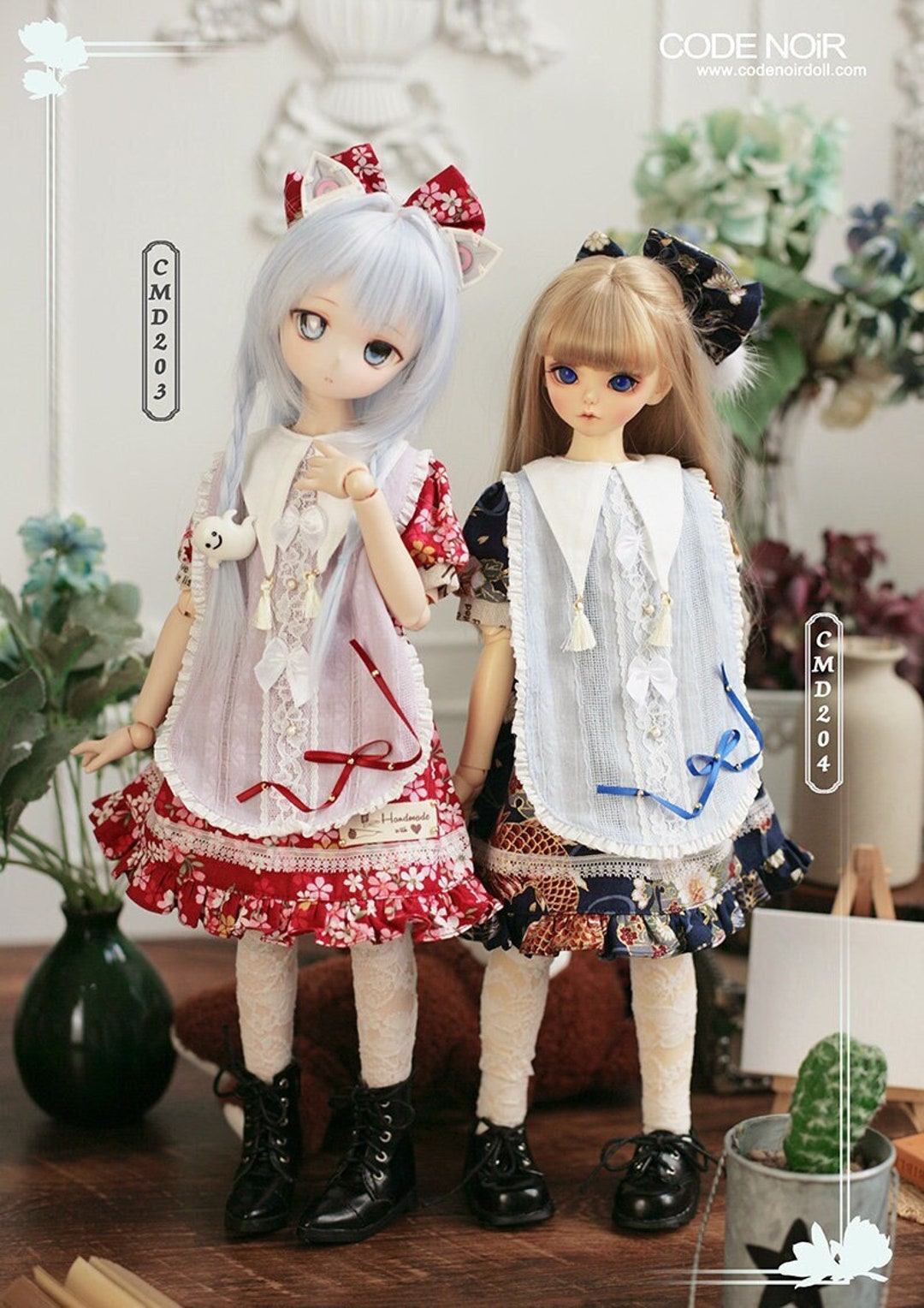 Codenoir - Flowing Grace BJD Clothes Msd / Mdd / Angel Philia / 1/4 BJD - Etsy