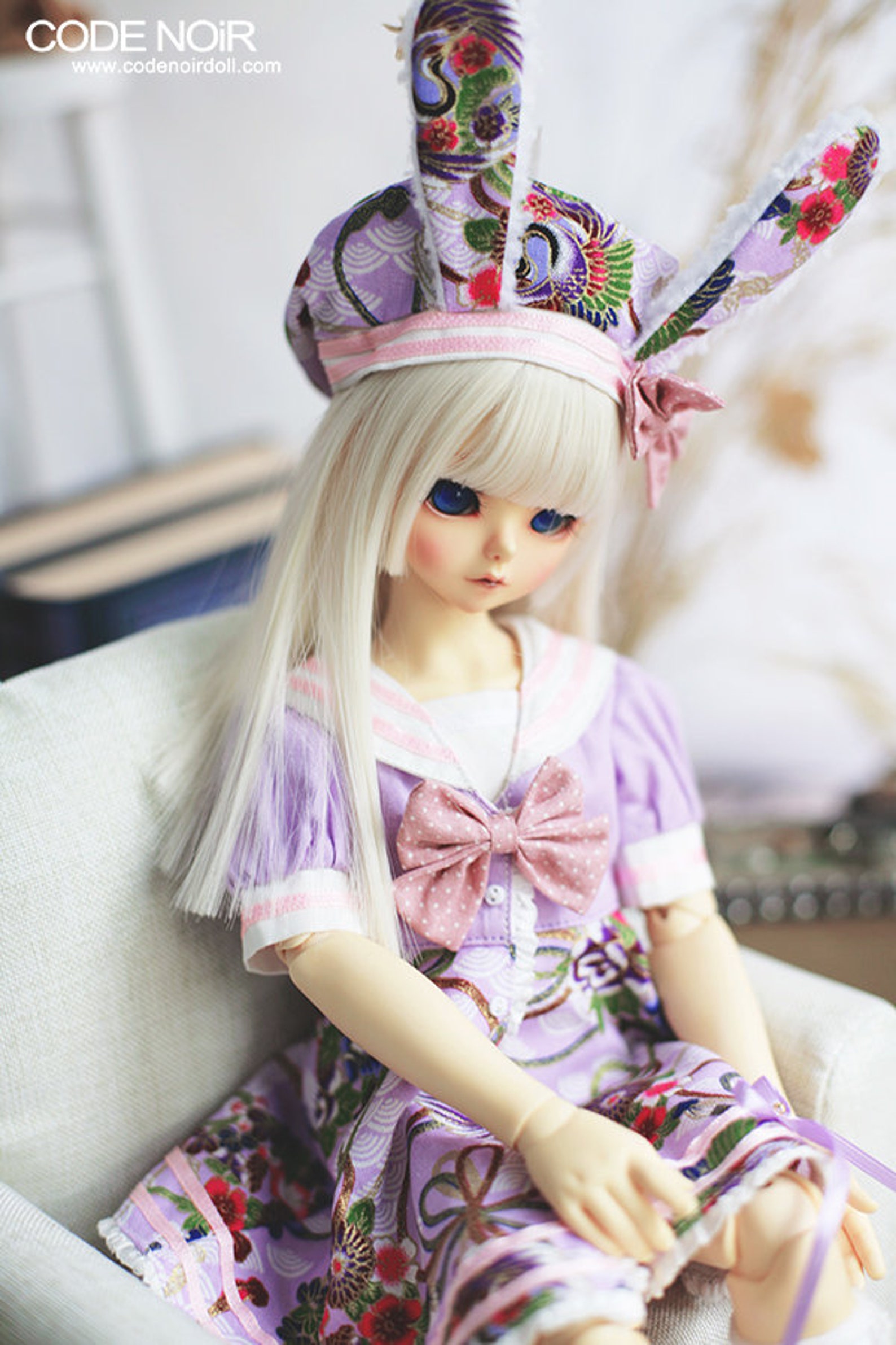 Codenoir Floral Bunny for BJD Clothes MSD 1/4DOLL 43CM - Etsy