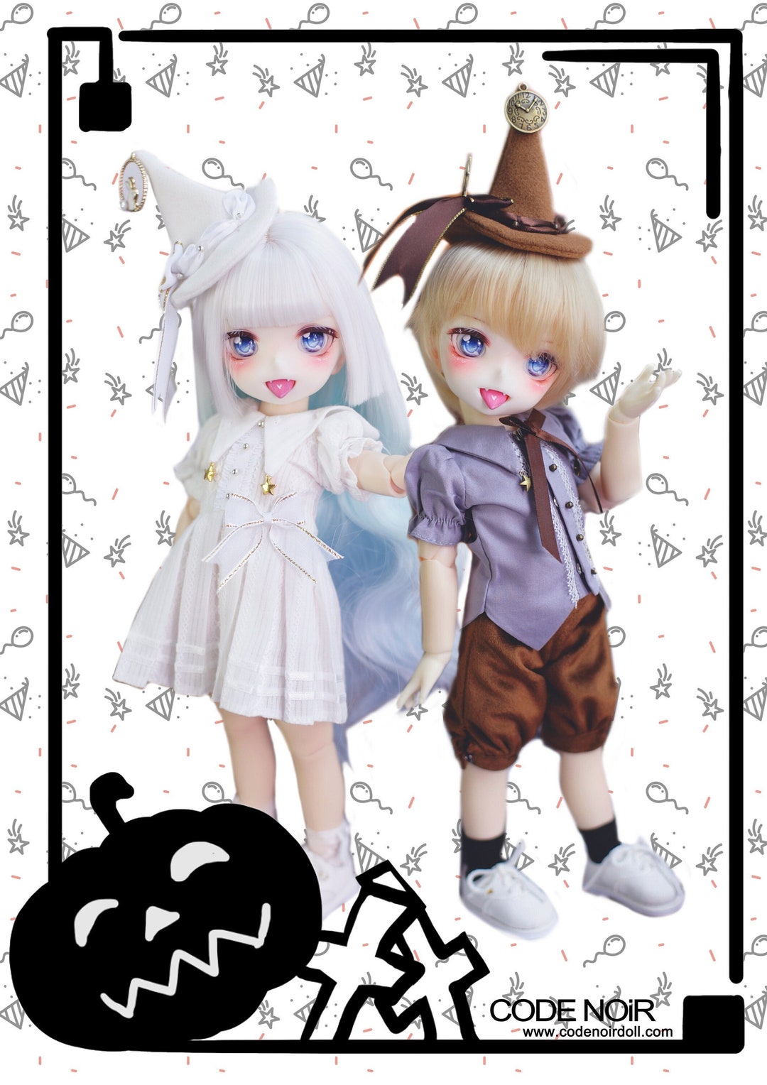 Codenoir - Wizard & Witch BJD Clothes for YOSD/ 1/6 BJD - Etsy
