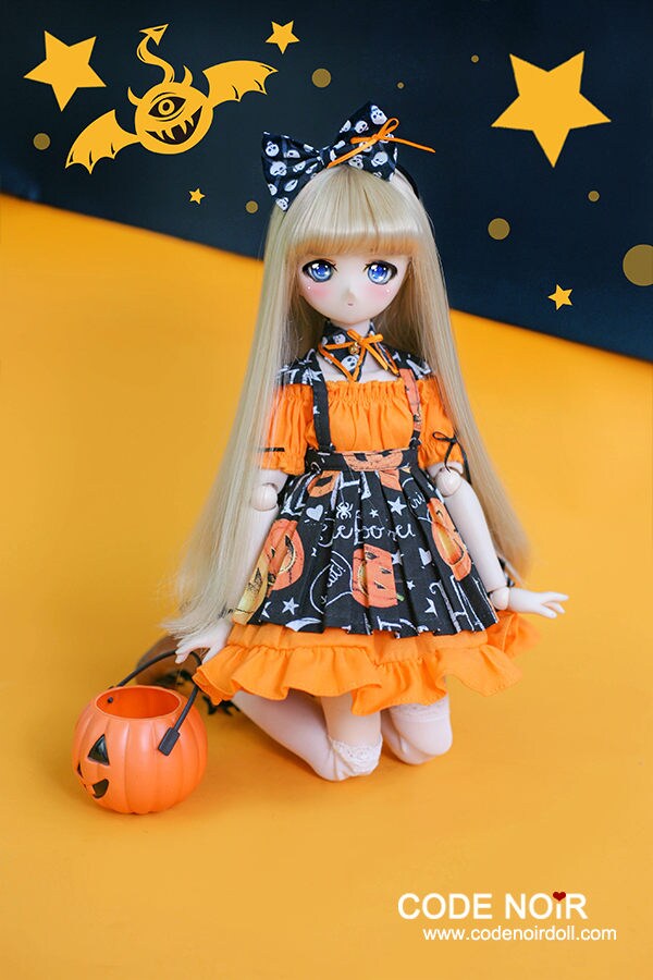 Codenoir Halloween Dress BJD Clothes for Msd / Mdd / Angel - Etsy UK