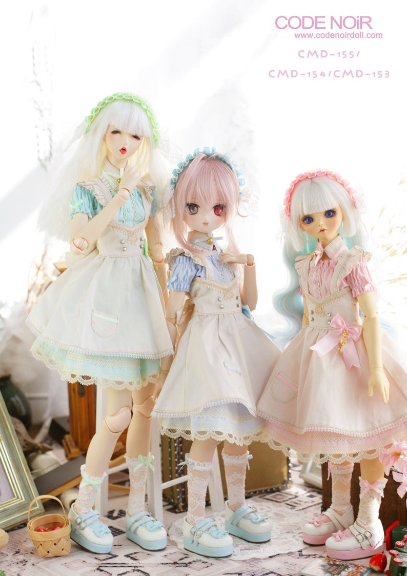 Codenoir Vintage Maid BJD Clothes for Msd / Mdd / Angel - Etsy