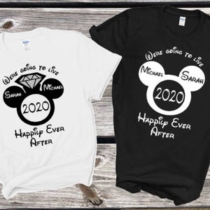 Disney Engagement Shirt, Disney Couple, Disney Wedding, Disney Proposal ...