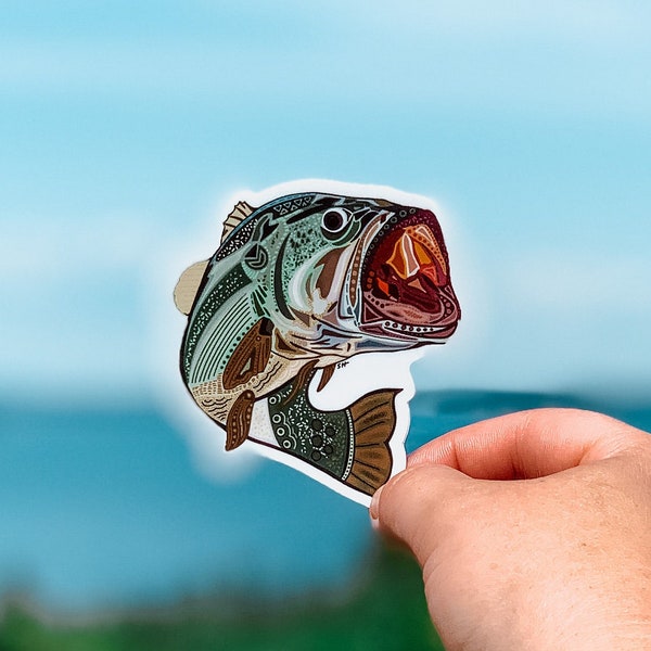 Large Mouth Bass - Etsy