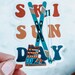 Ski Sunday Sticker Sunday River Sticker Sunday River Sticker Art Sunday ...
